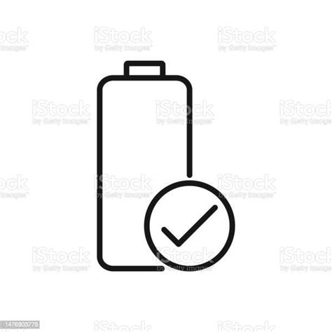 전체 배터리 충전의 편집 가능한 아이콘 흰색 배경에 격리된 벡터 그림 프레젠테이션 웹 사이트 또는 모바일 앱에 사용 0명에 대한