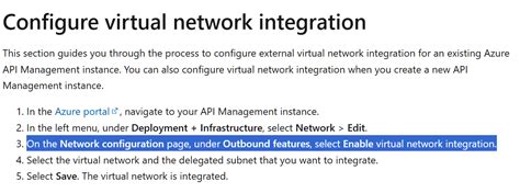 virtual network integration in standard v2 tier not available