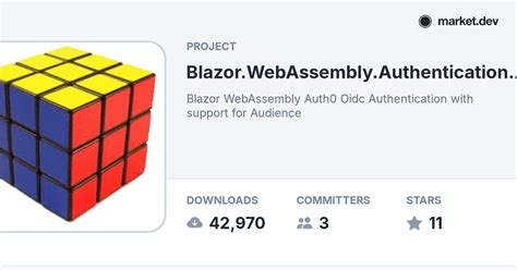 Blazorwebassemblyauthenticationauth0 Ecosystem Directory Marketdev