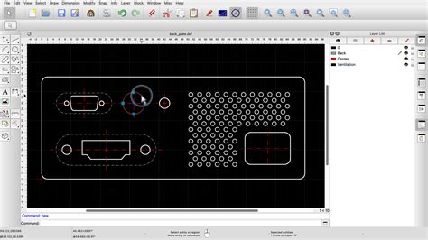 Qcad Tutorial 18 Entity Selection