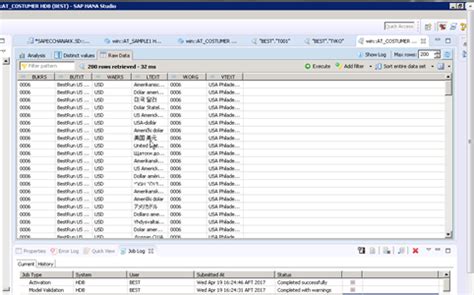 Repository Error While Creating An Attribute View SAP Community