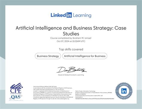 Ibrahem M Ismael On Linkedin Certificate Of Completion