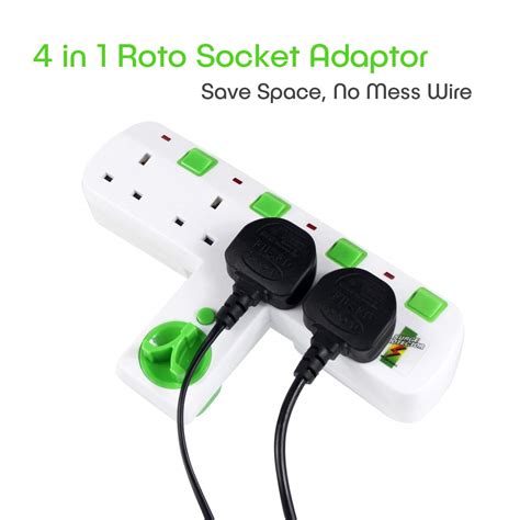 Buy Plug Extension Multi Plug Extension Sockets Plug Wall Plug Adapter UK Plug Switched