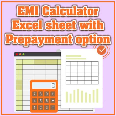emi calculator excel sheet with prepayment option nsk multiservices