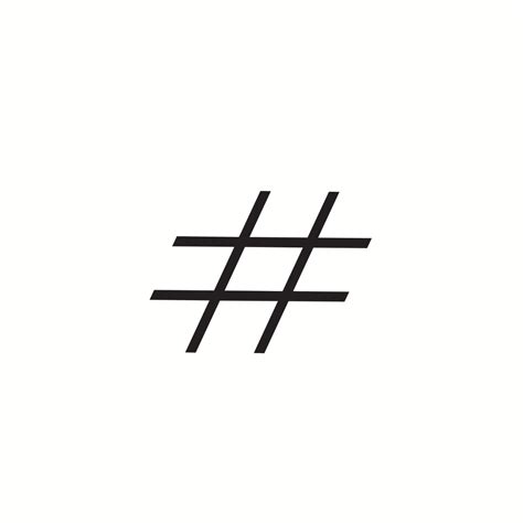 Free X Hashtag Clipart Template To Edit Online