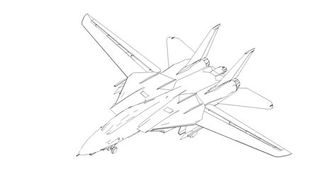 F 14 Tomcat 3d Model Turbosquid 1987025