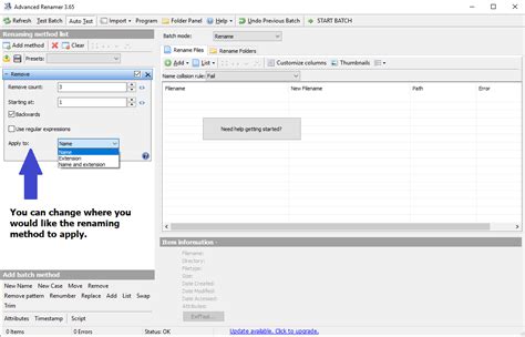 Advanced Renamer Digitization Services U Of I Library