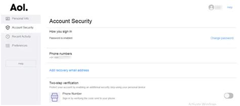 Turn On Two Step Verification Generate 3rd App Password