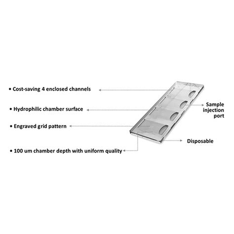 Scientific Quadslides For Quadcount™ Automated Cell Counter