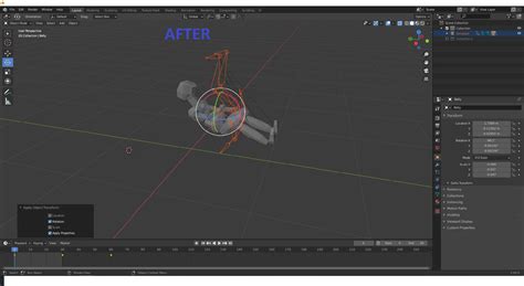 Modeling Applying Rotation Mess Up Model Blender Stack Exchange
