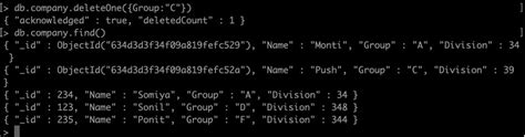 Deleting Document In Mongodb With Examples Dot Net Tutorials