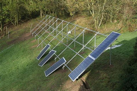 Diy Solar Panel Installation With Ground Mounts ~ The Power Of Solar Energize Your Life