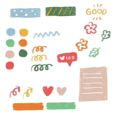 귀여운 낙서 일기 스티커 무료 일러스트 인쇄 가능 무료 일러스트 스티커 일러스트 일기 일러스트 Png 일러스트 및 Psd 이미지 무료 다운로드 Pngtree