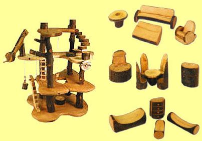 Как сделать мебель для кукол. Из дерева своими руками для детей.