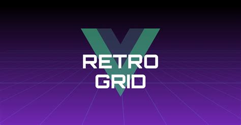 Github Howell5retro Grid A Customizable Retro Grid Background