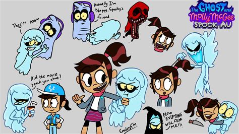 The Ghost And Molly Mcgee Spook Au By Cadesfm On Deviantart