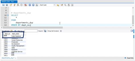 How To Create An Inner Join In Sql 365 Data Science