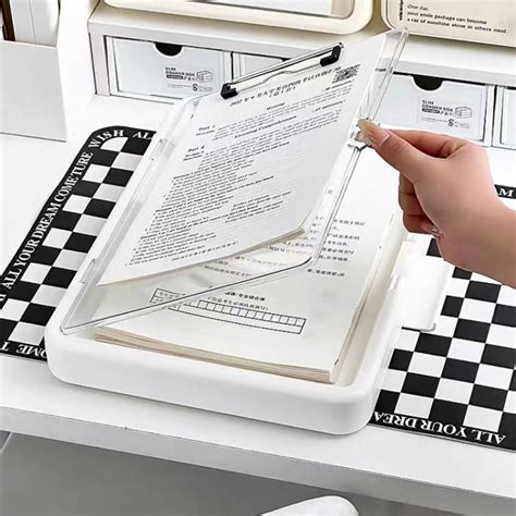 โฟลเดอร์ A4 แฟ้มข้อมูลกระดาษนักเรียนกระดาษทดสอบเก็บเอกสารจัดระเบียบคณะกรรมการคลิปมัลติฟังก์ชั่