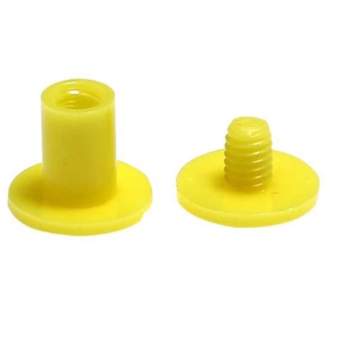 Plastic Stationery Book Snap Button Male Female Nylon Snap Clips Button Clips And Snap Button
