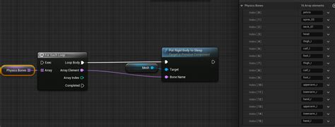 unreal engine posing a skeletal mesh and saving loading poses at