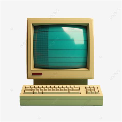 Code Big Data Artificial Intelligence Vintage Computer Old Computer