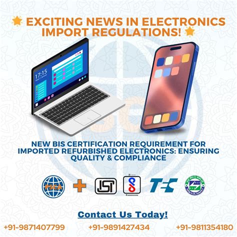 Bis Certification For Electronics Imported To India Planet Standards