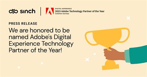 Sinch On Linkedin Were Thrilled To Announce That Weve Been Recognized As The Adobe Digital…