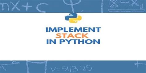 Implement Stack In Python Important Concept