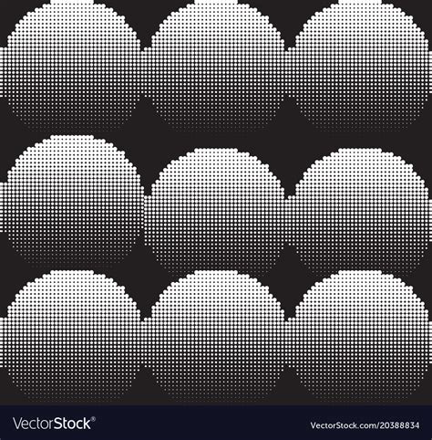 Universal Repeating Abstract Shape In Black Vector Image