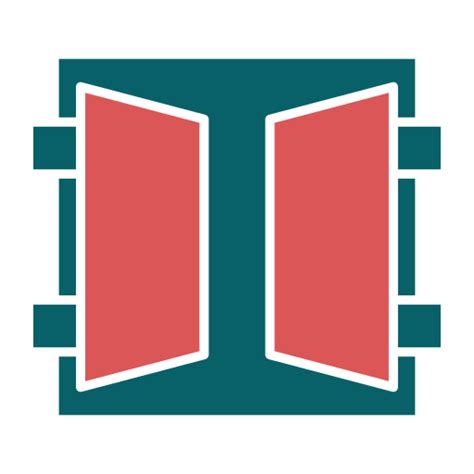 Window Generic Color Fill Icon