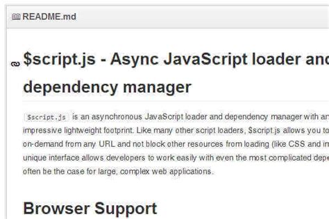 Scriptjs Asynchronous Script Loader Bypeople