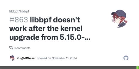 Libbpf Doesnt Work After The Kernel Upgrade From 5150 125 Generic To 680 48 Generic · Issue