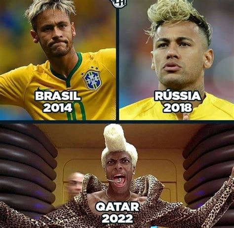 Neymar Brazil Hair Style Funny Soccer Memes Memes Neymar