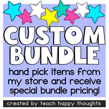 CREATE YOUR OWN BUNDLE Choose Items To Create A CUSTOM Bundle Deal