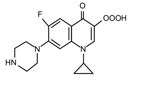 Structure Of Ciprofloxacin Download Scientific Diagram