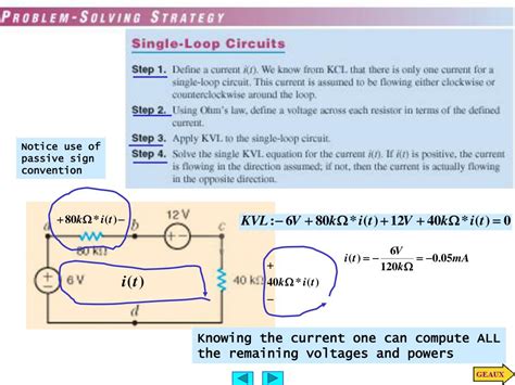 Ppt Single Loop Circuits Powerpoint Presentation Free Download Id6343406