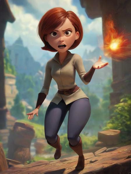 Helen Parr Incredibles Ponydiffusionxl V10 Stable Diffusion Lora