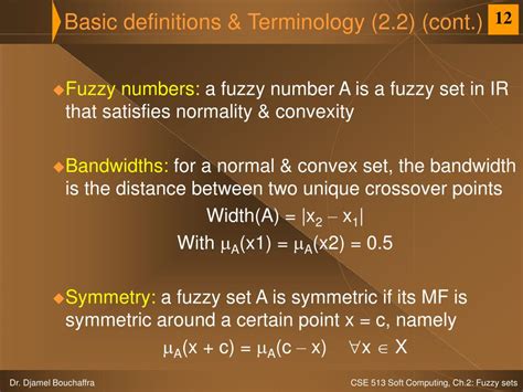 PPT Chapter FUZZY SETS PowerPoint Presentation Free Download ID