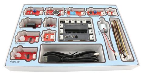MINODE KIT V1 Element14 Development Kit BBC Micro Bit 10 X Sensor
