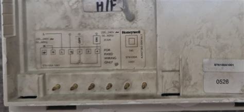 Replacing Honeywell Thermostat Programmer Uk R Homeassistant