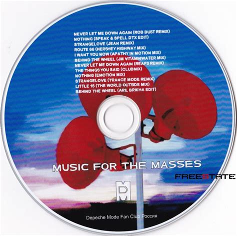Depeche Mode Music For The Masses Compilation