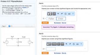 Solved Find The Numerical Value Of Vo Express Your Answer Chegg Com