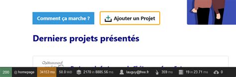 mon site sous symfony est très long à charger symfony php