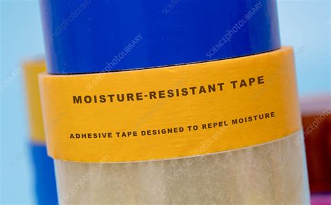 Moisture Resistant Tape Stock Image F044 8714 Science Photo Library