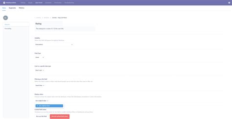 Custom Mapping Is Only Available When A List Of All Values Is Set And After A Browser