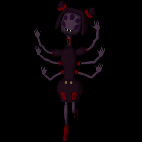 Muffet 3d Model R Undertale