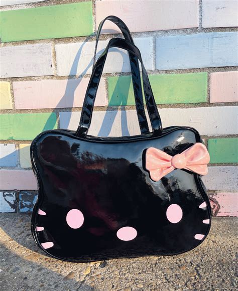 당일출고 밤양갱 블랙키티 갸루 이타백 오타쿠숄더백서브컬쳐양산형지뢰계학생가방 에이블리