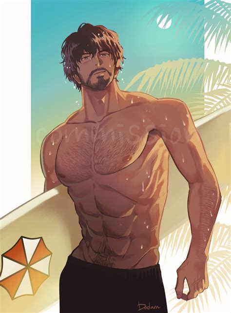 Carlos Oliveira Resident Evil Drawn By Ddager Dodam Danbooru