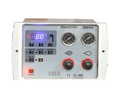 COLO 668 F Pulse Powder Coating Gun System COLO Powder Coat Shop
