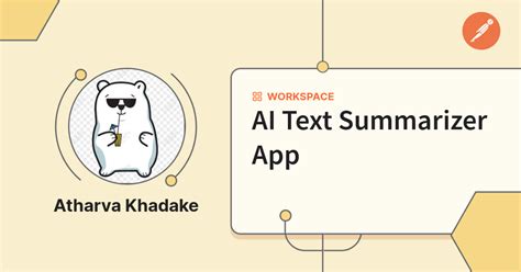 Overviewtitle Ai Text Summarizer App Postman Api Network